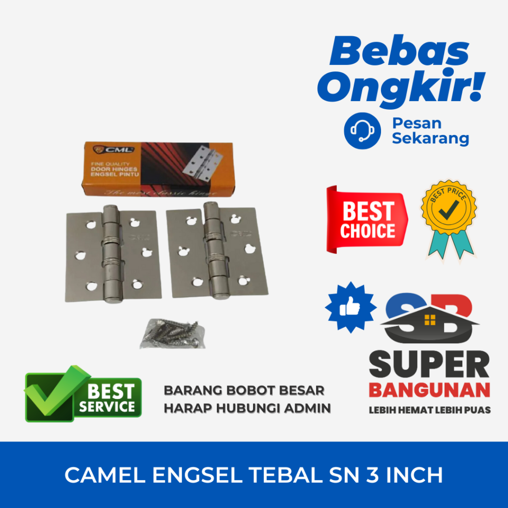 CAMEL ENGSEL TEBAL SN 3 INCH - Super Bangunan